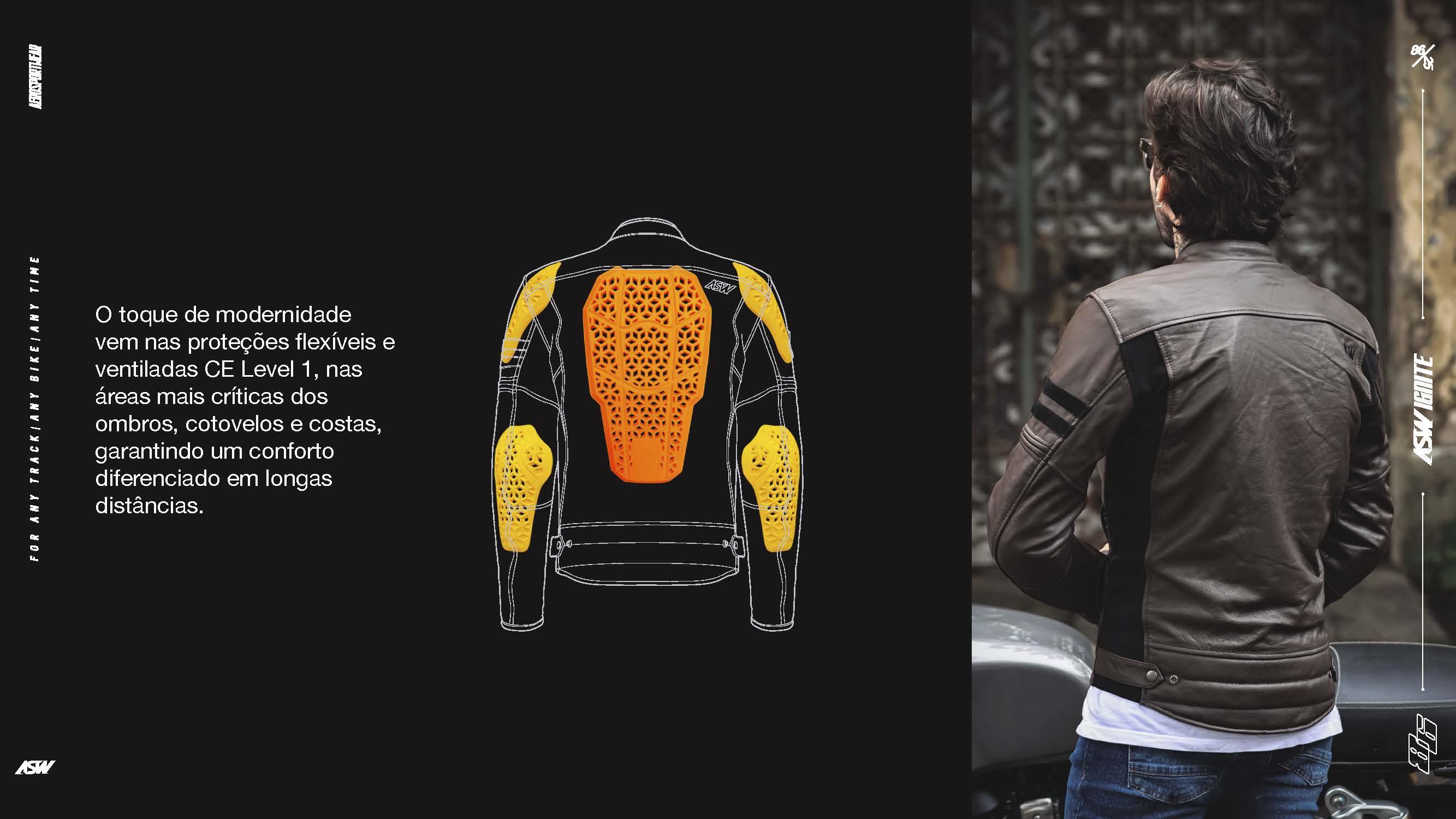 JAQUETA ASW COURO IGNITE