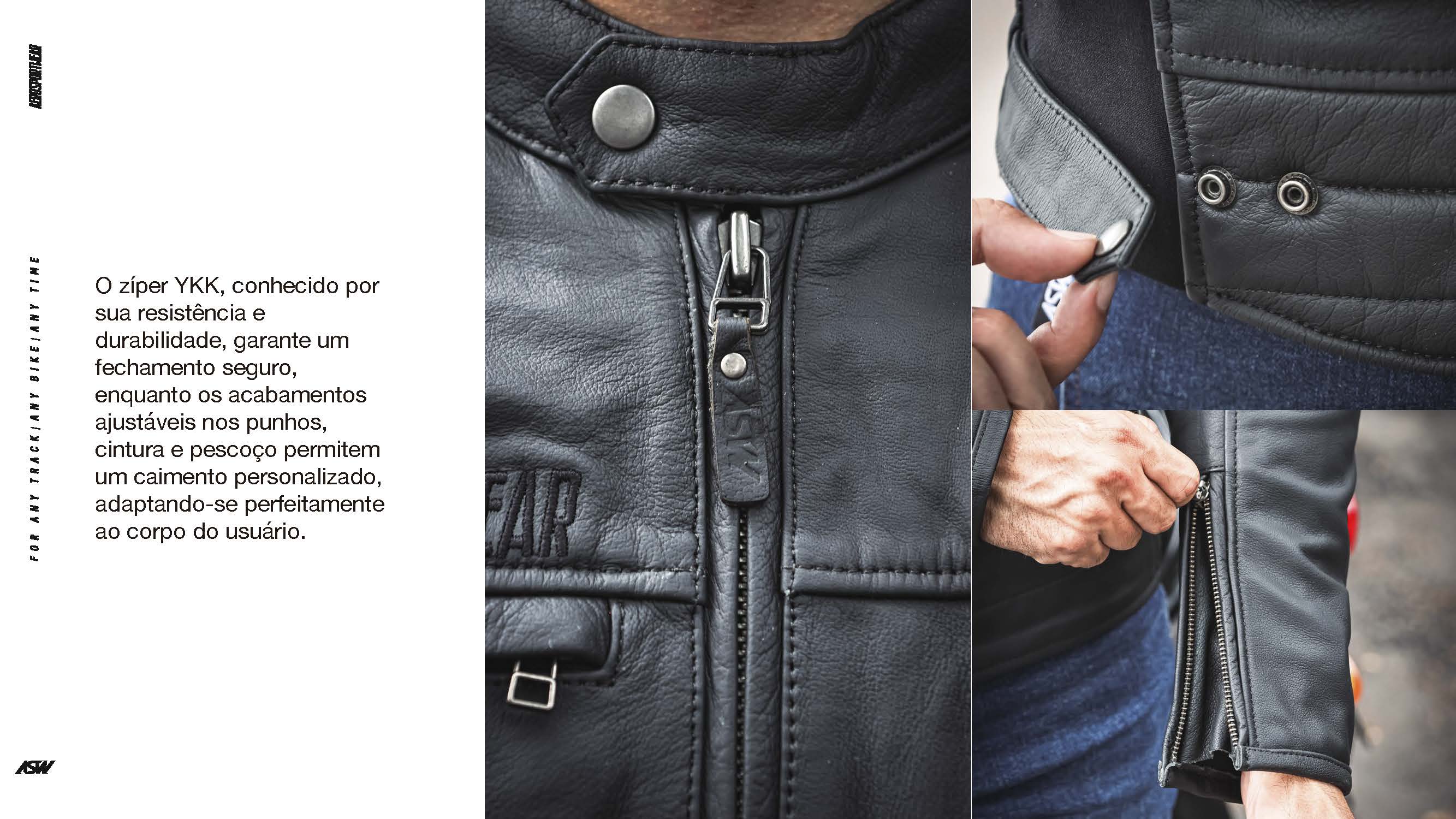 JAQUETA ASW COURO IGNITE