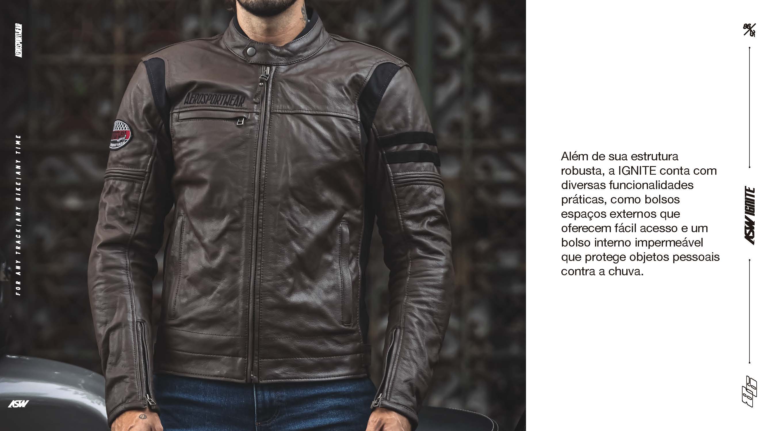 JAQUETA ASW COURO IGNITE